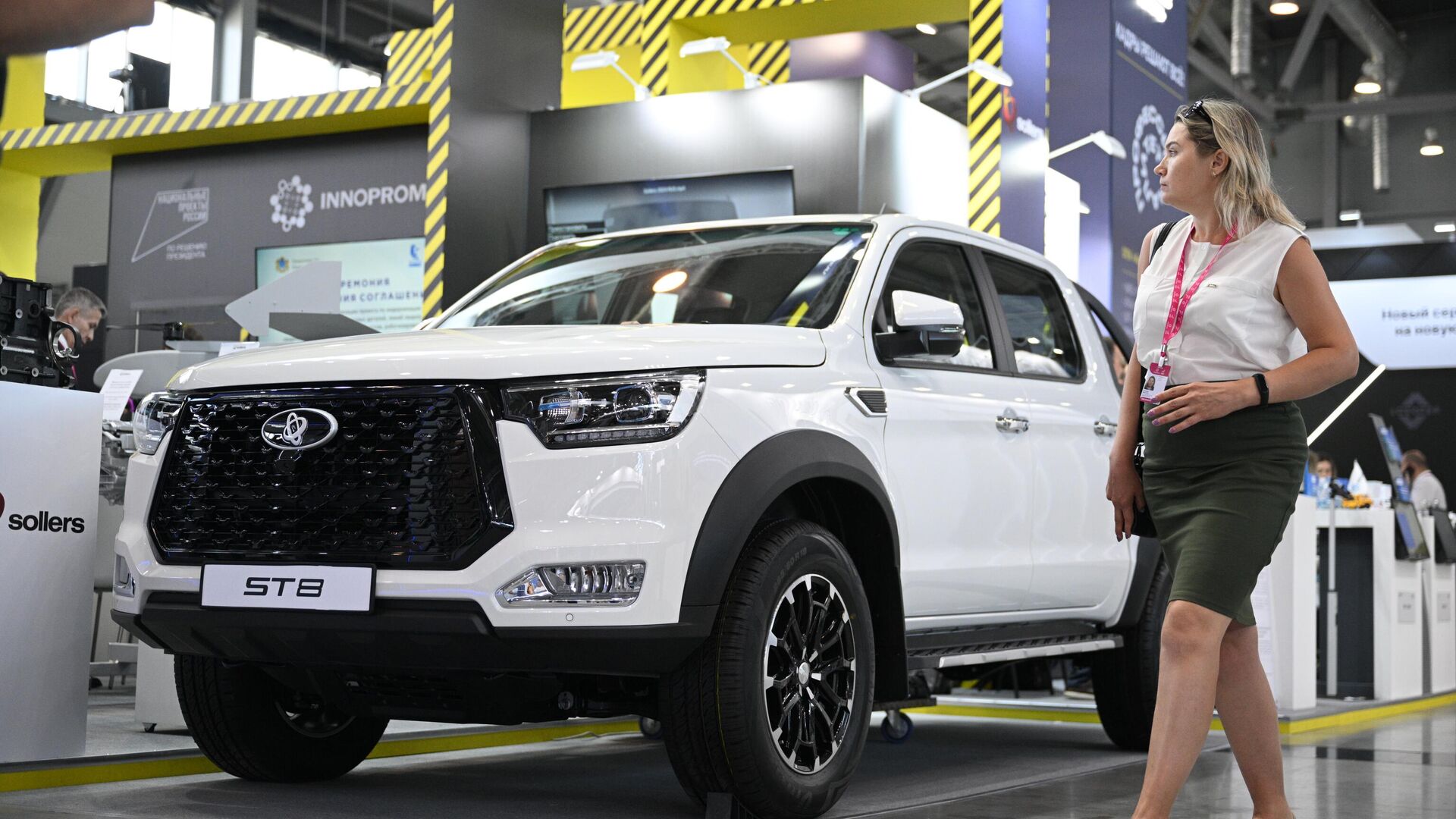 Названа цена пикапов Sollers ST8, которые начали собирать в Ульяновске - 06.02.2025, ПРАЙМ